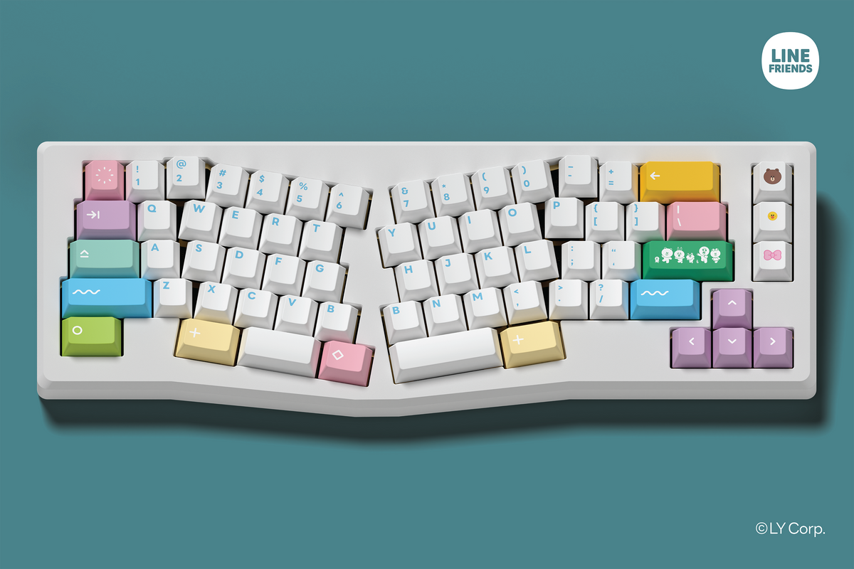 LINE FRIENDS Keycaps – Mino Keys