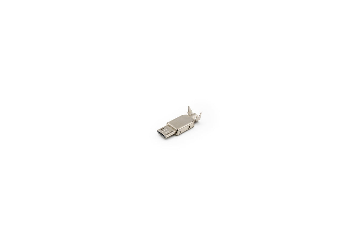 Micro-USB Silver Connector – Mino Keys