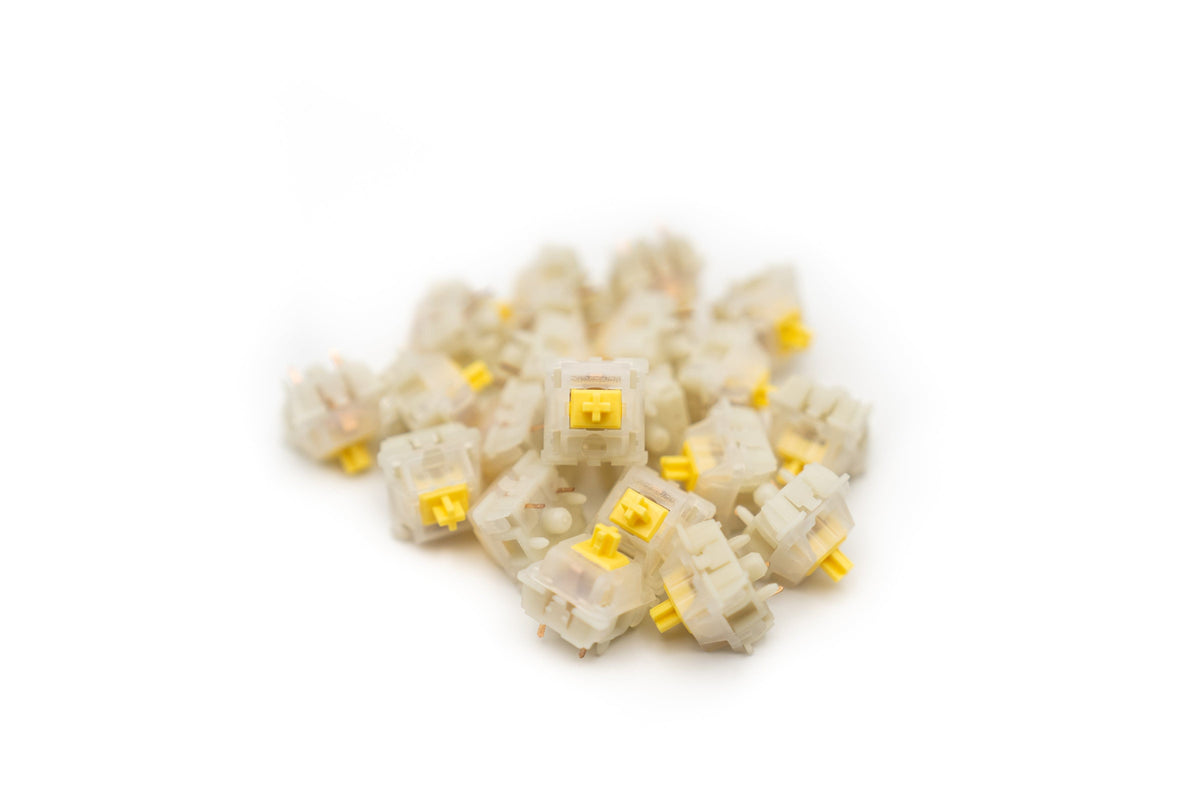 Gateron Milky Yellow Pro - Linear Switches – Mino Keys